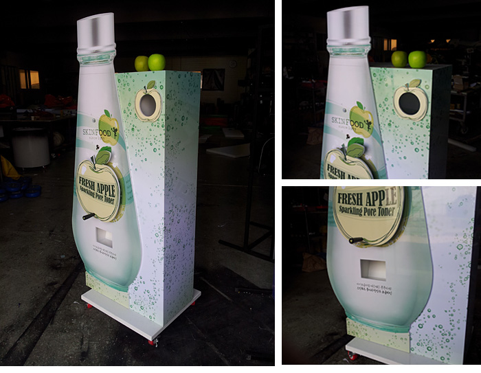 샘플추출기 스킨푸드 프로모션게임기 새들에어바운스 이벤트용품의 모든 것